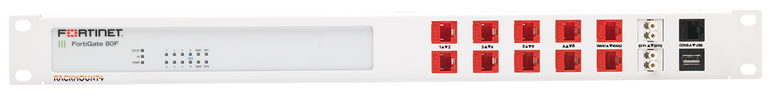 Rackmount FortiGate 80F - 81F